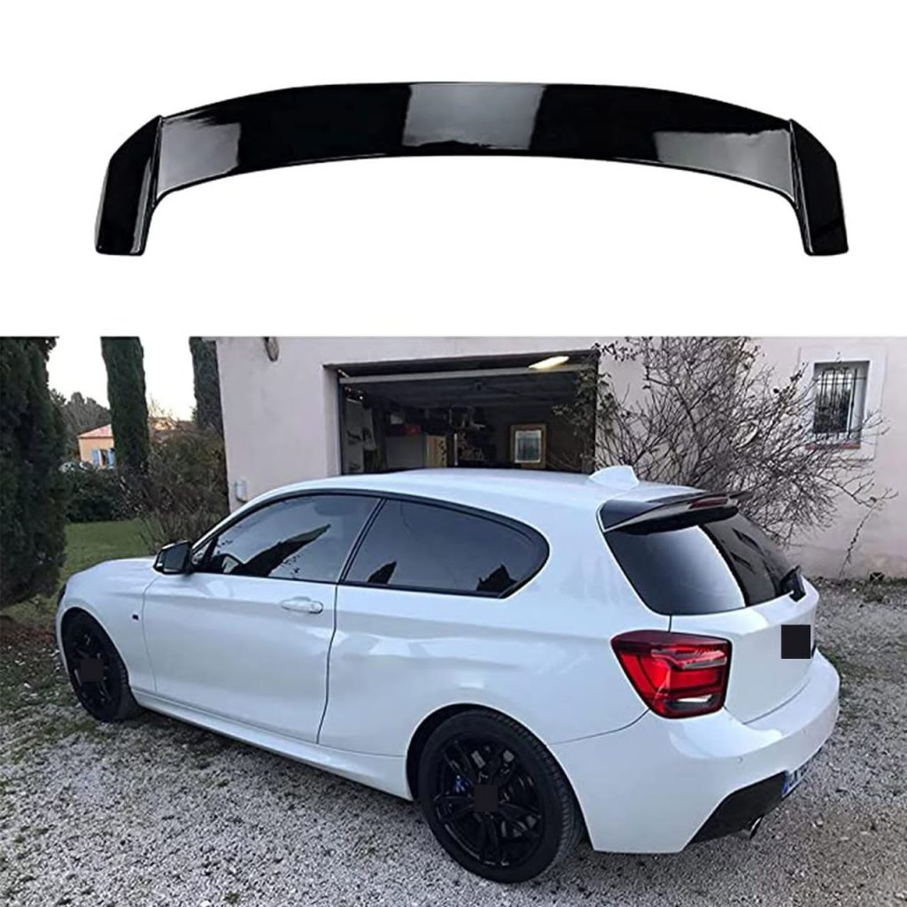 BMW F20 AK REAR SPOILER GLOSS BLACK - Tlokweng Auto Zone